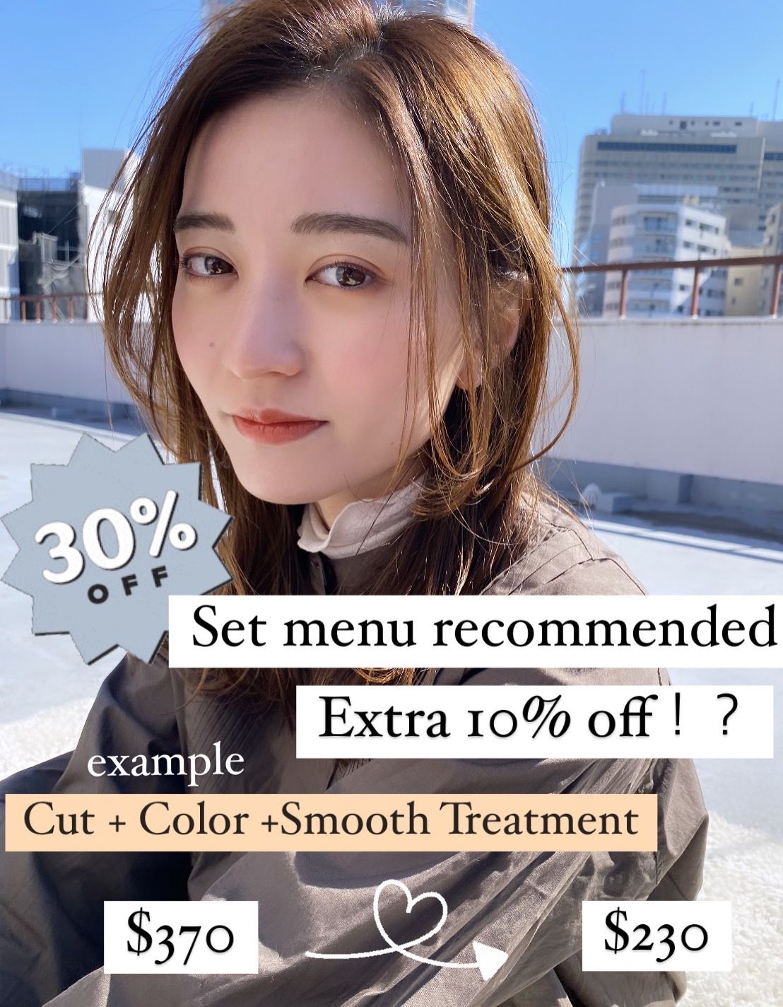 We also recommend the set menu! | Singapore Maxwell MRT Beauty Salon Key's